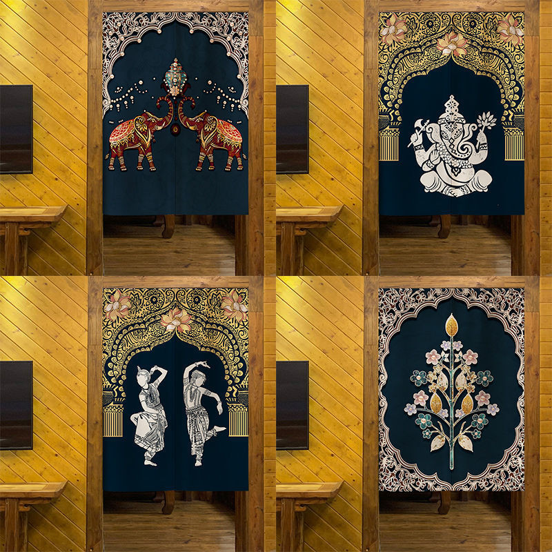 Tirai pintu asia tenggara, tirai partisi, gaya etnik gaya Thailand ...