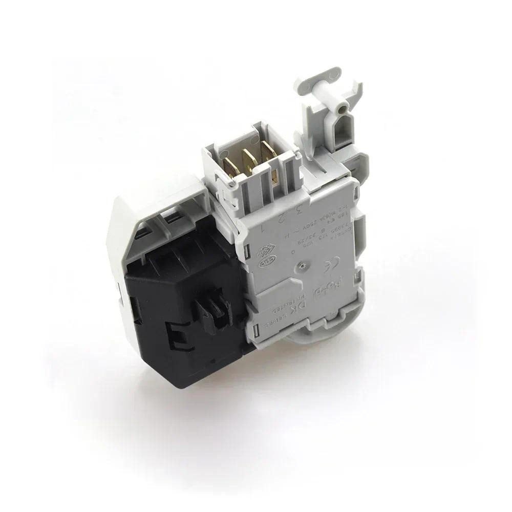 New DKS67A Door lock is Suitable For Siemens Bosch IQ500 IQ300 IQ700 Drum Washing Machine Switch ...