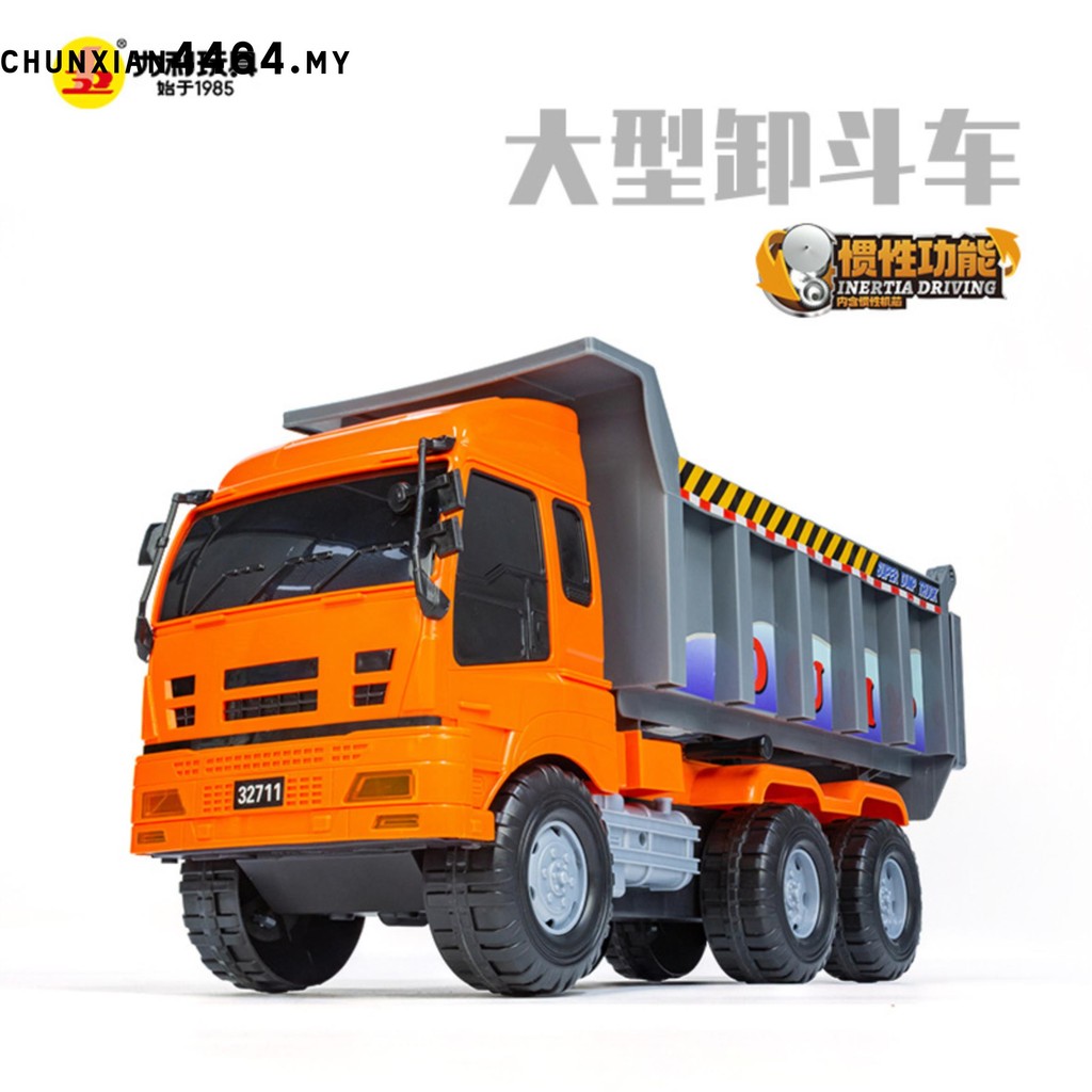 mainan viral lori mainan Wrestling resistant king size dump truck ...