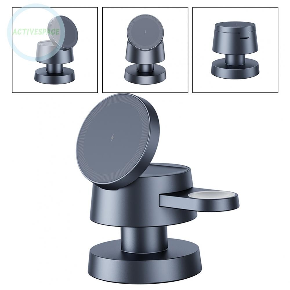 Charging Station For IPhone Adjustable Magnet Design Compact Cube ...