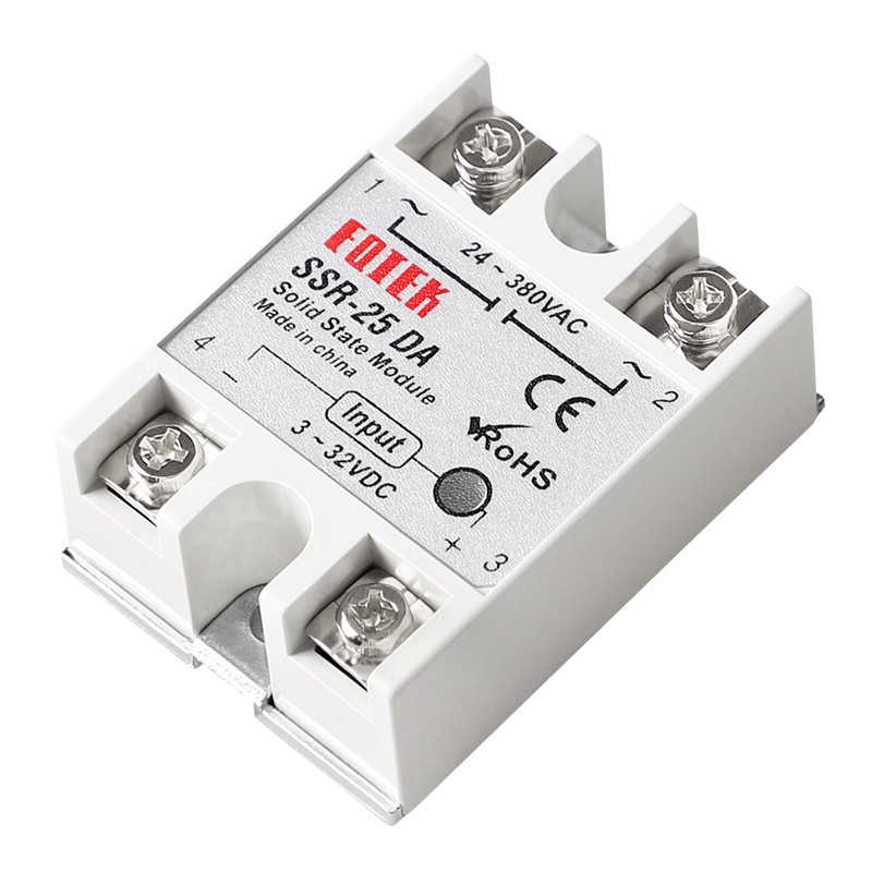 Ssr-25da Single Phase Solid State Relay 10DA 40DA (DC Control AC) | Shopee Malaysia