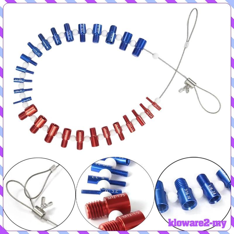 [KlowareafMY] 26x Nut and Bolt Thread Checkers inch and Metric ...