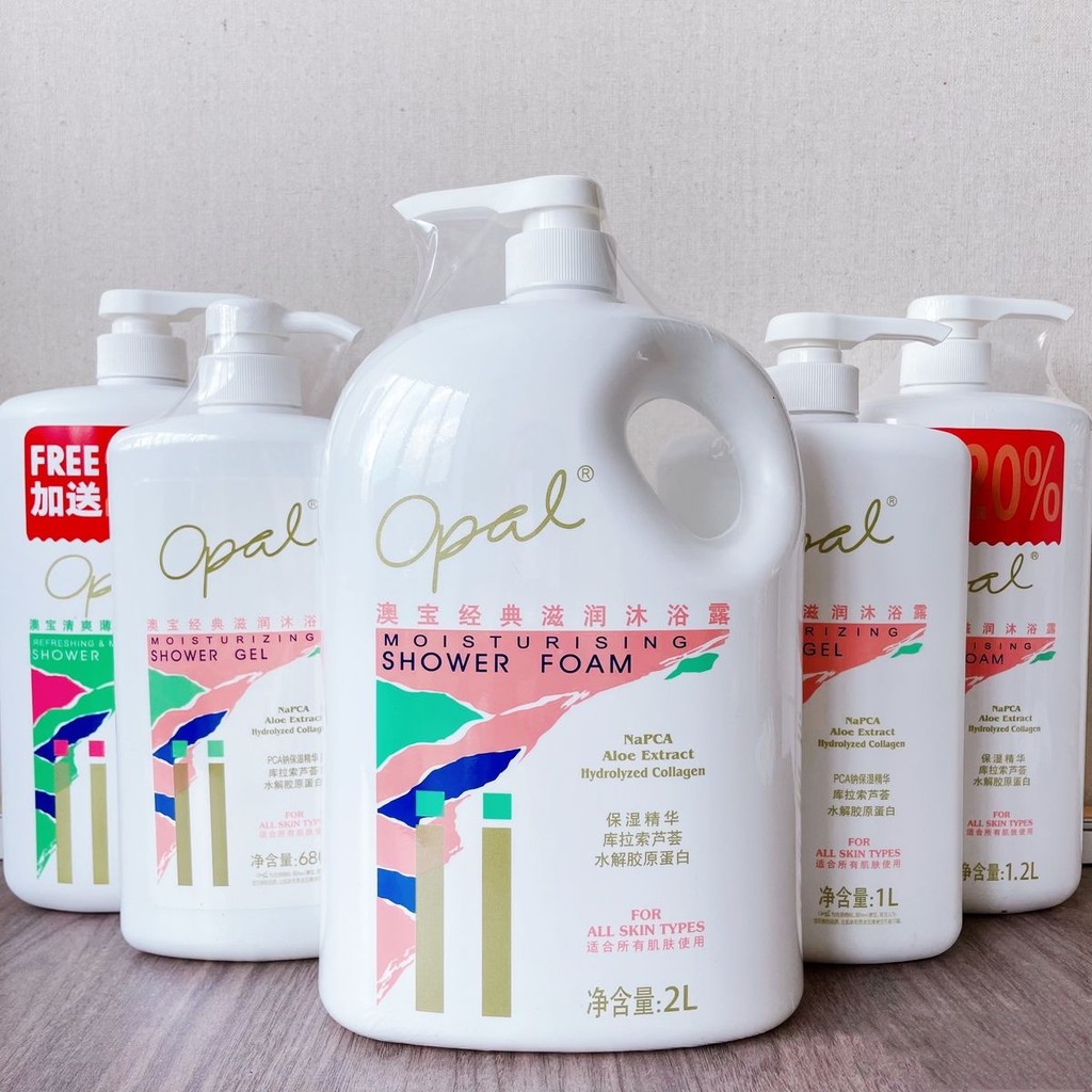 Opal Shower Gel Unisex Classic Moisturizing Moisturizing Long-Lasting ...