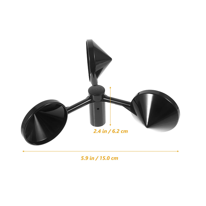 SUM Anemometer Wind-Speed Monitoring Sensor Wind 3-Cup Wind Sensor Wind ...