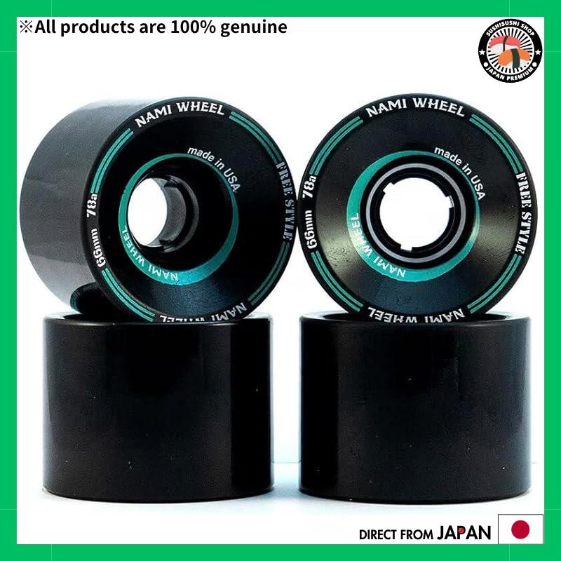 NAMI WHEEL Longboard Skateboard Long Skate Freestyle Wheel 66mm Black ...