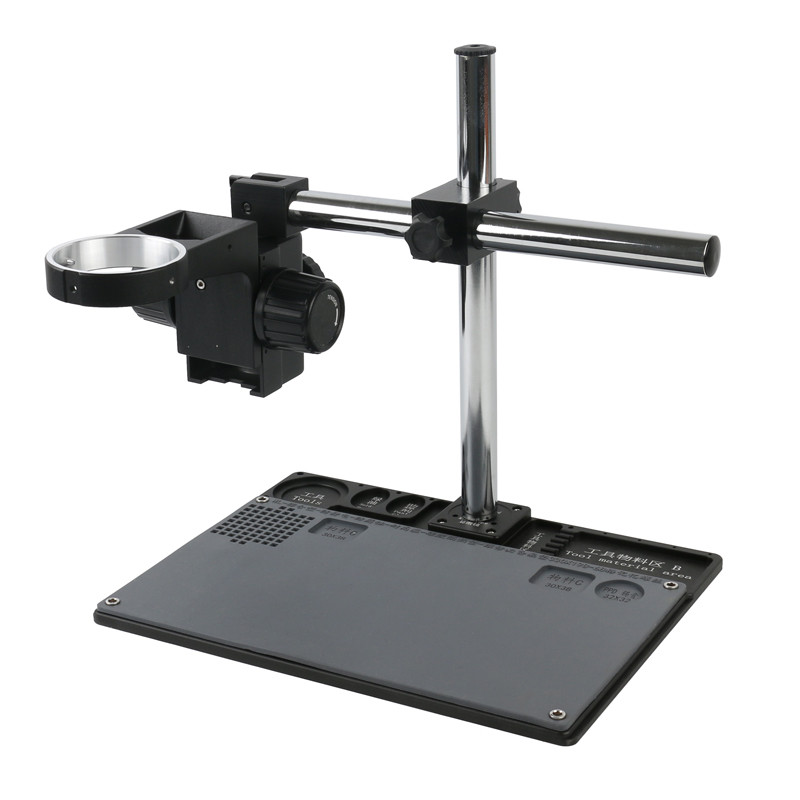 Aluminum Alloy Arm Microscope Stand Holder Bracket Foothold Table Frame ...