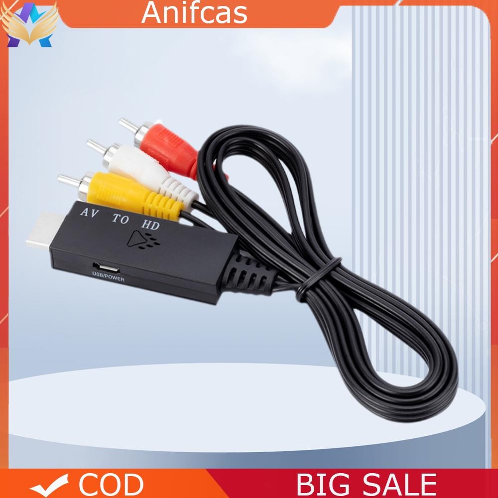 HDMI-compatible To RCA AV Adapter Cable 1m Converter Cable for DVD ...