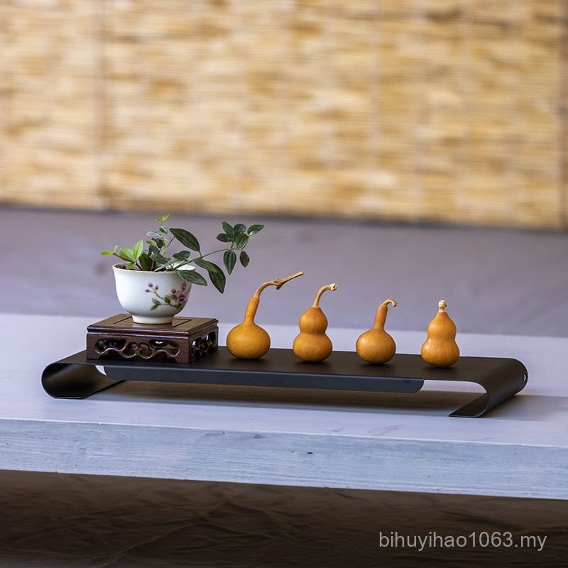 Small Bogu Rack Ornaments Shelf Tea Rack Table Japanese Style Iron Art ...