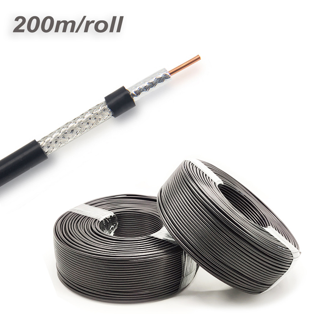 LMR240 RF Coaxial Cable 200m/roll Low Loss Extension Coax Cable ...