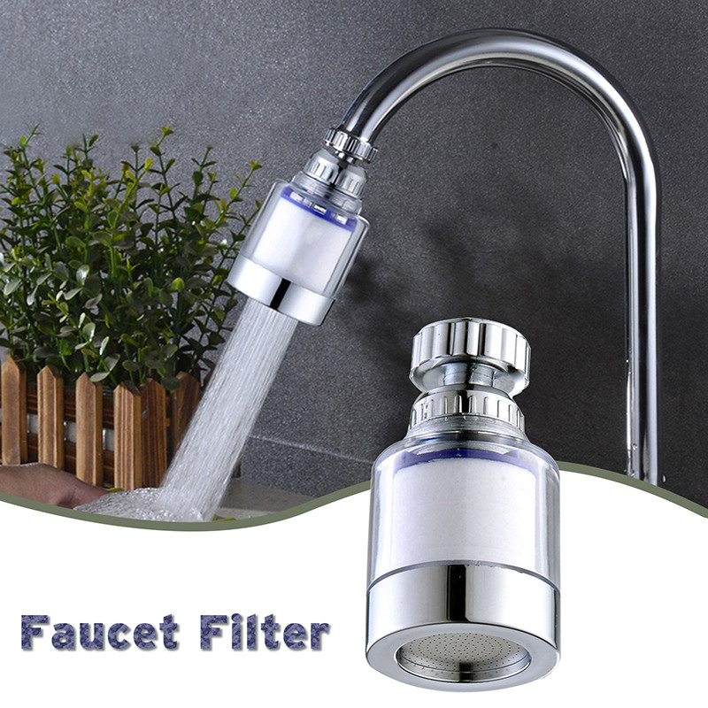 Faucet Filter Elements 360° Rotate Water Purifier Remove Impurities ...