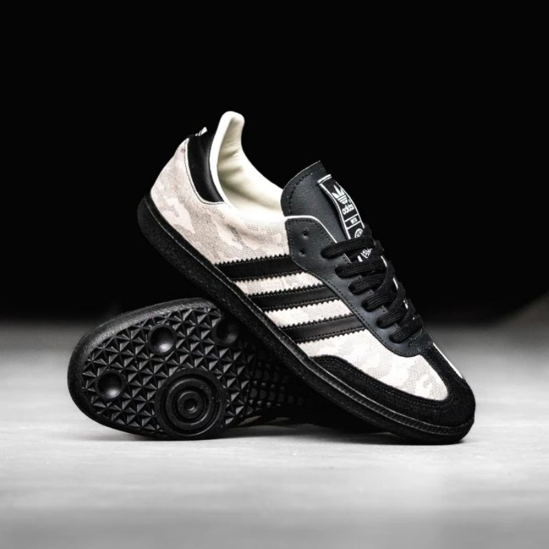 Adidas Samba dan X batu pulau putih hitam sepatu 2t6f | Shopee Malaysia