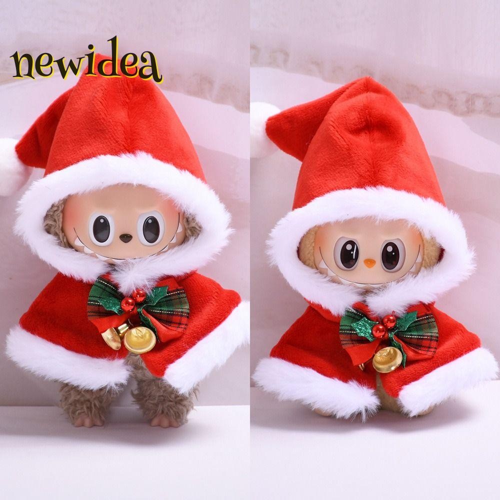 NEWIDEA Labubu Doll Clothes, Christmas Cloak Labubu Sweater, Cute POP ...