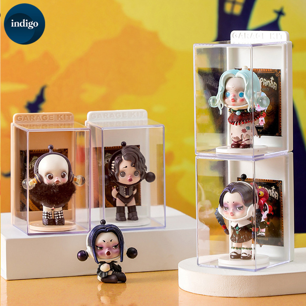 Figure Doll Display Box Small Model Storage Organizer Box Transparent ...