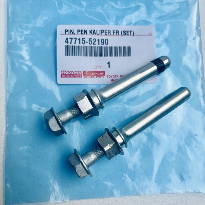Front Upper Lower Brake Caliper Pen Bolt+Pin Set Toyota 47715-52190 ...