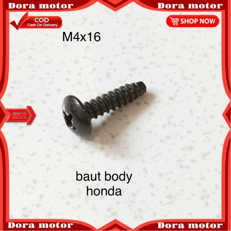 Honda body bolts M4x16 honda motorbike body bolts GUARANTEED PRICES ...