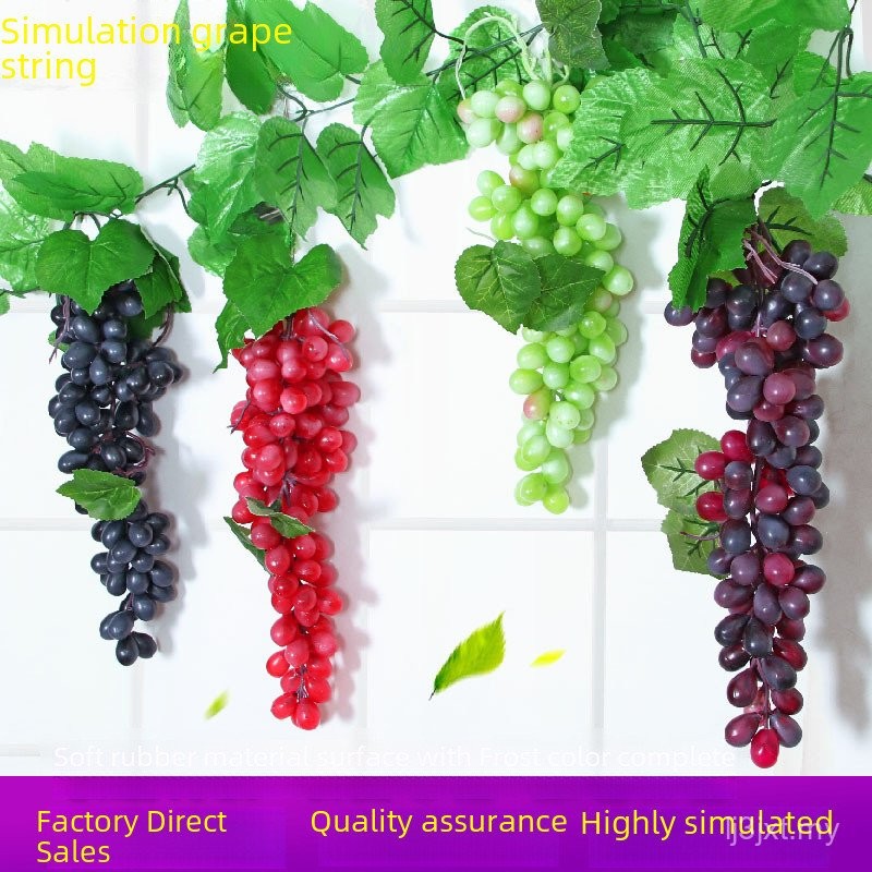 Simulation Fruit Simulation Grape String Indoor Ceiling Decoration ...