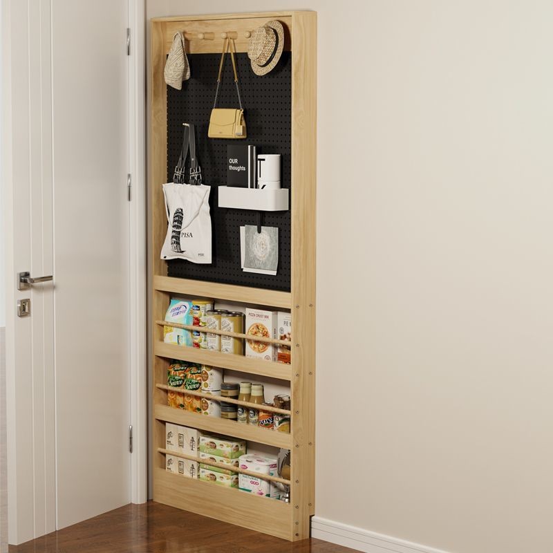 Hole Board Bookshelf Rack Behind Door Floor Rack Gap Ultra-Thin Storage ...
