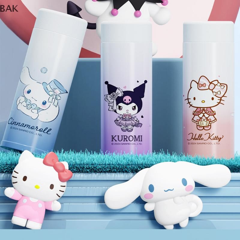 BAK Kawaii Sanrio Hello Kittys Lip Thermos Cup Cute Cinnamoroll Kuromi Compact And Portable ...
