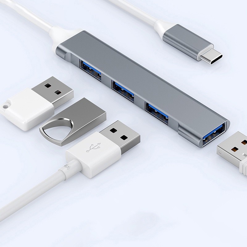 4-port USB 3.0 Splitter USB Hub and Type C Hub Splitter [3.0] Versatile ...
