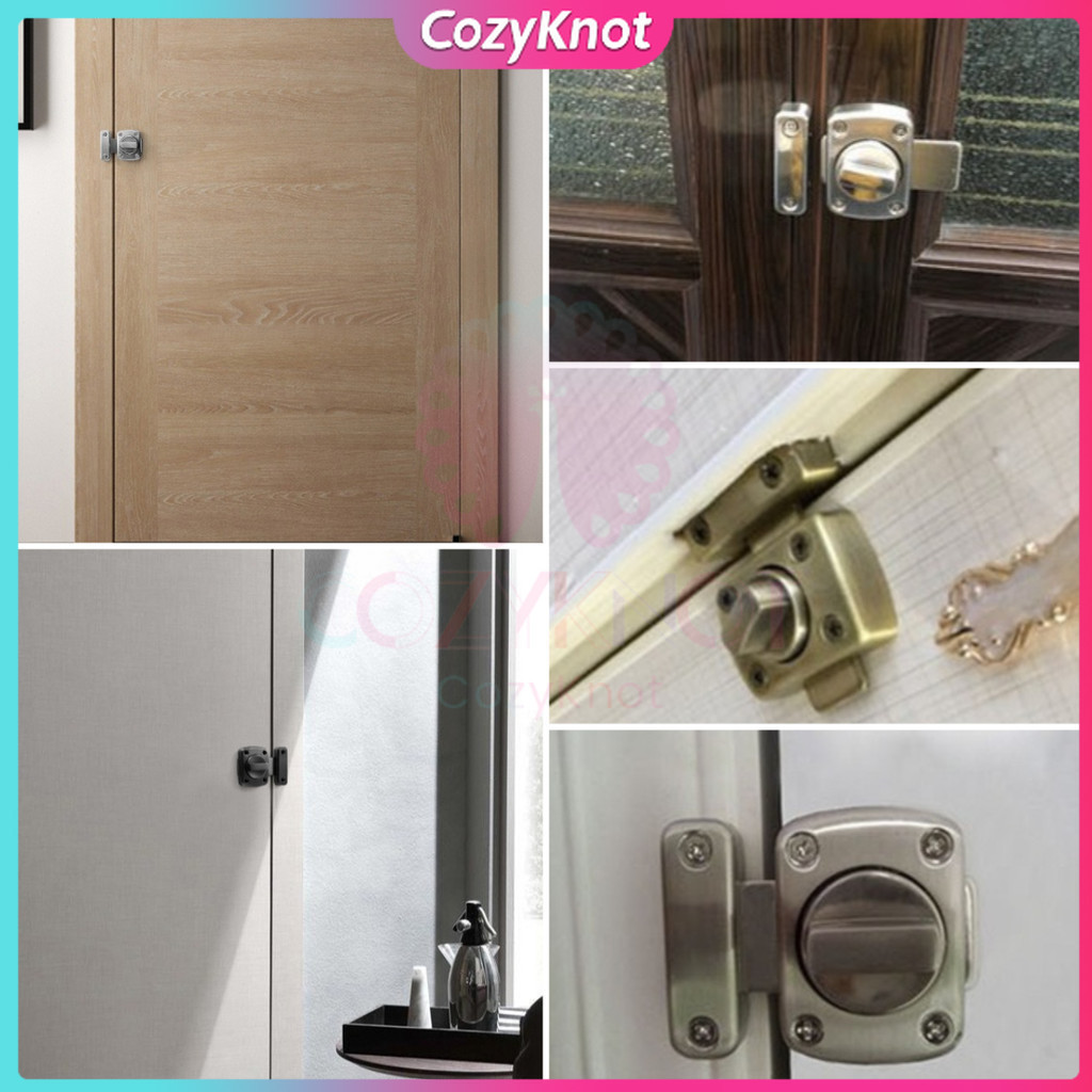CKT Gate Latch Slide Bolt Latches Lock Zinc Alloy Safety Door Locks ...