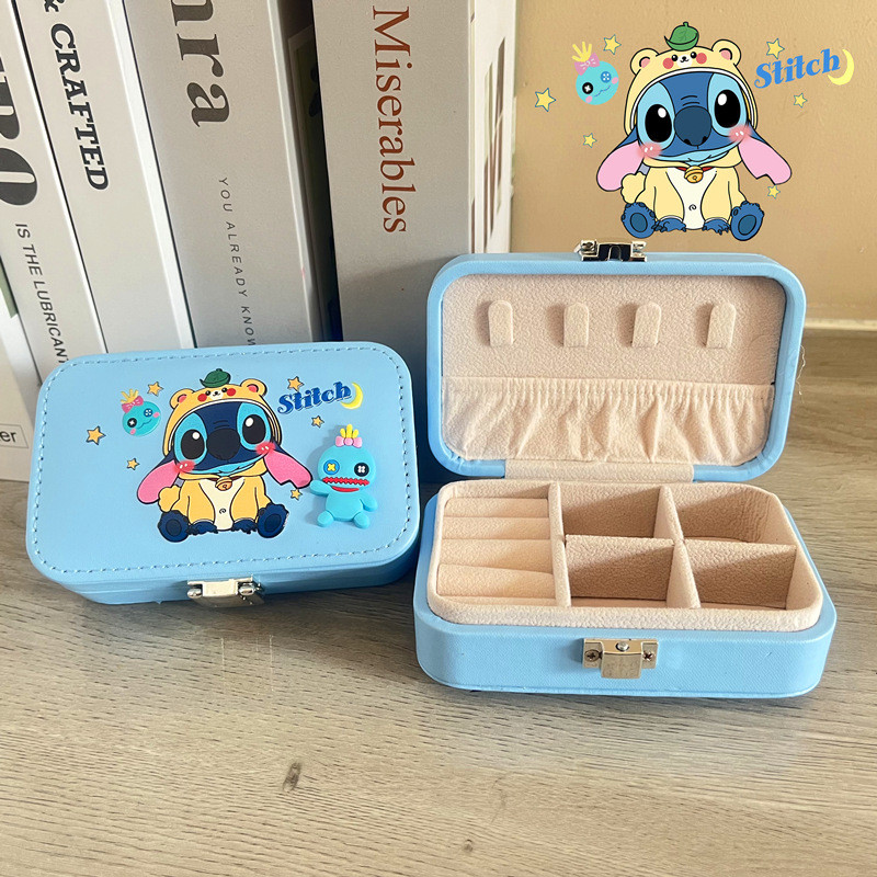 ‌Trending Stitch Cartoon Jewelry Box - Stylish Storage Organizer for ...