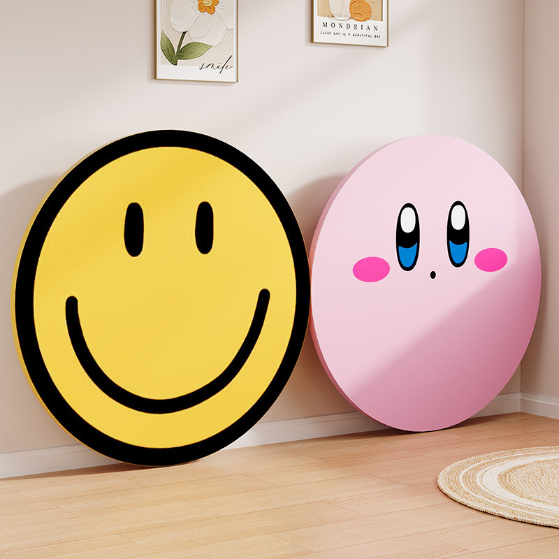 Panel Atas Meja Bulat Asingkan Desktop Papan Meja Bulat Kecil Bahan ...