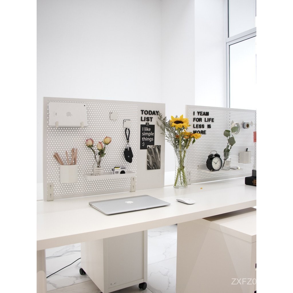 Storage Storage Display Work Position Office Hole Board Shelf Desk ...