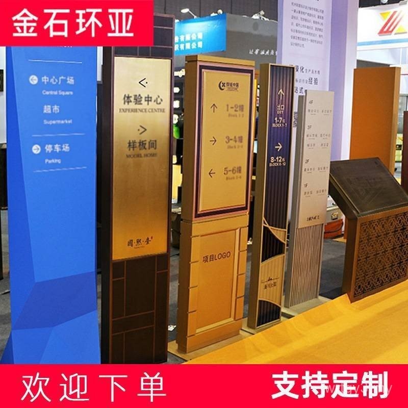 Papan Tanda Panduan Besar Luar Ruang Letak Kereta Sistem Penglihatan ...