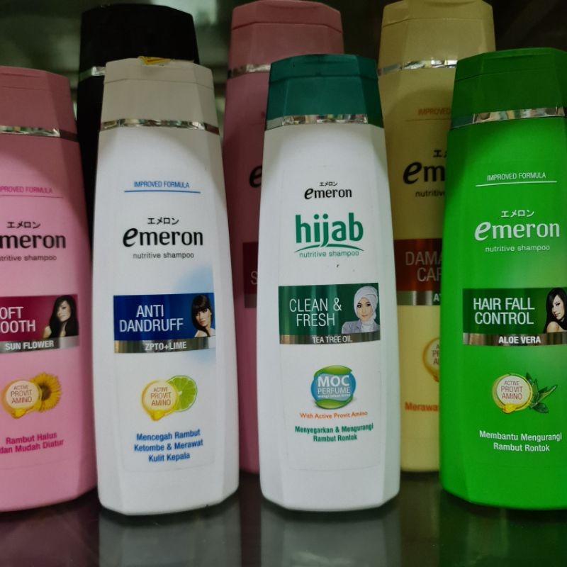 Emeron Hijab Nutritive Shampoo kemasan 340ml/170ml. | Shopee Malaysia