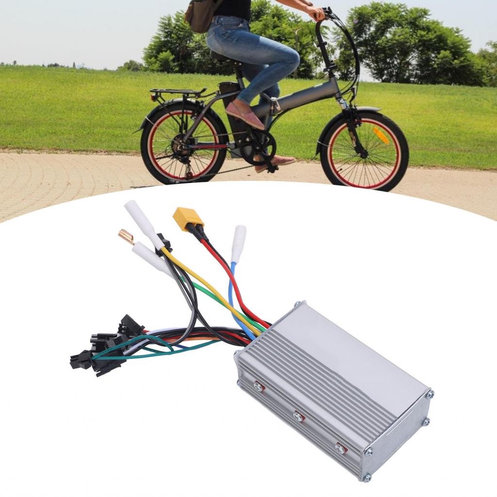 Houglamn RiToEasysports Electric Bikes Controller 52V 25A 1200W Dual Drive Brushless Motor Speed ...