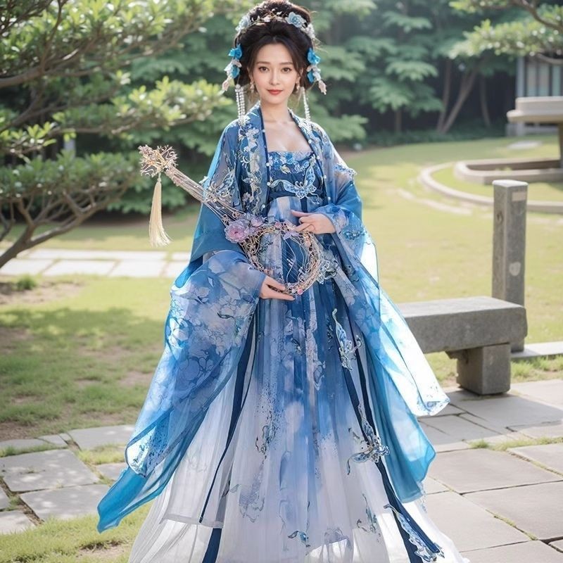 Store Recommended [Porcelain Dish Beauty] Original Hanfu Female Tang ...