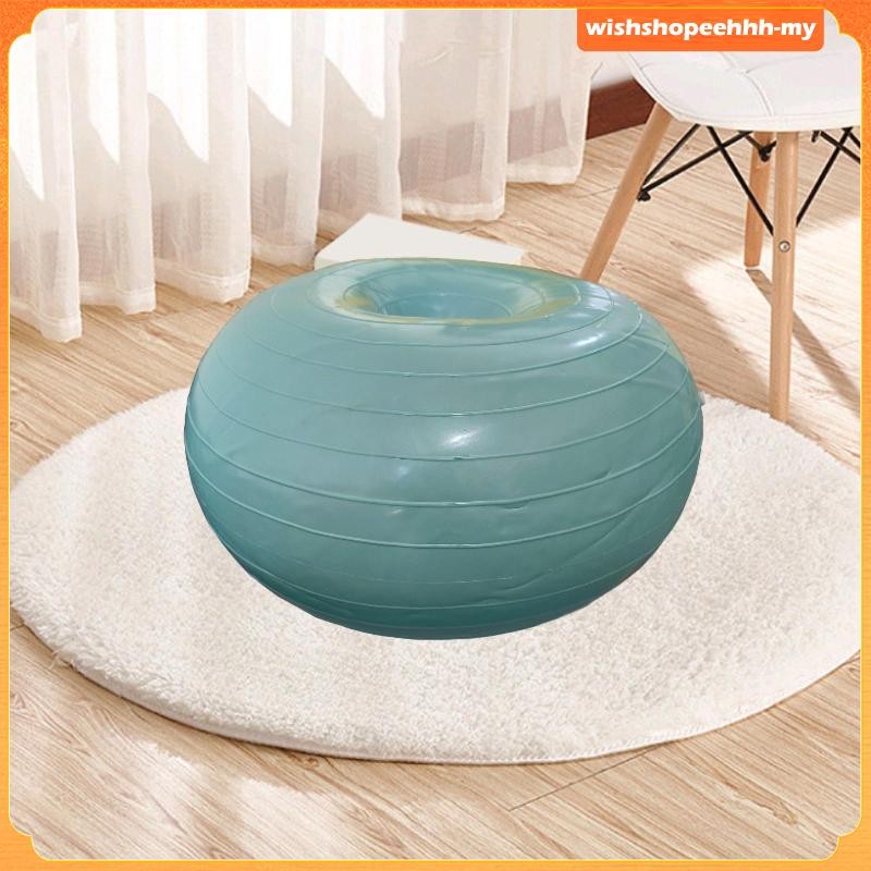 [WishshopeehhhMY] Donut Ball Seat for Women Thick PVC Exercise Ball ...