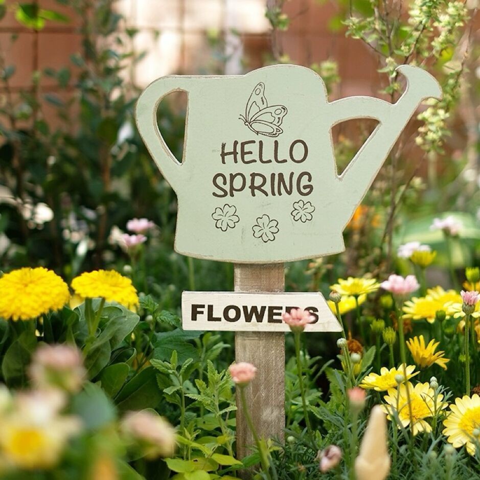 Kettle Small Flower Arrangement Flower Pot Landscaping Decoration ...