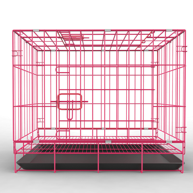 Dog Cage Wholesale Small Medium-Sized Dog Bold Pet Cage Foldable ...
