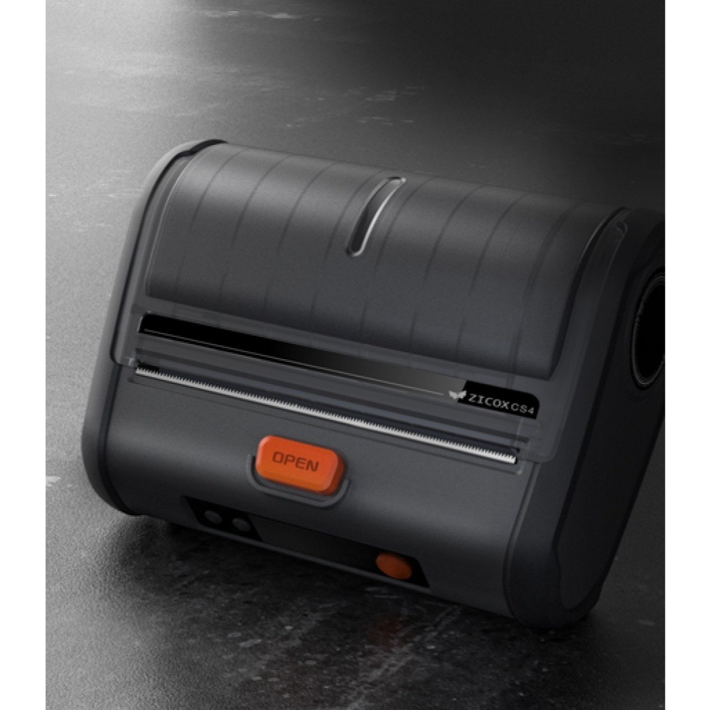 zicox CS4 Battery operated A6 Courier AWB label Sticker Android ...