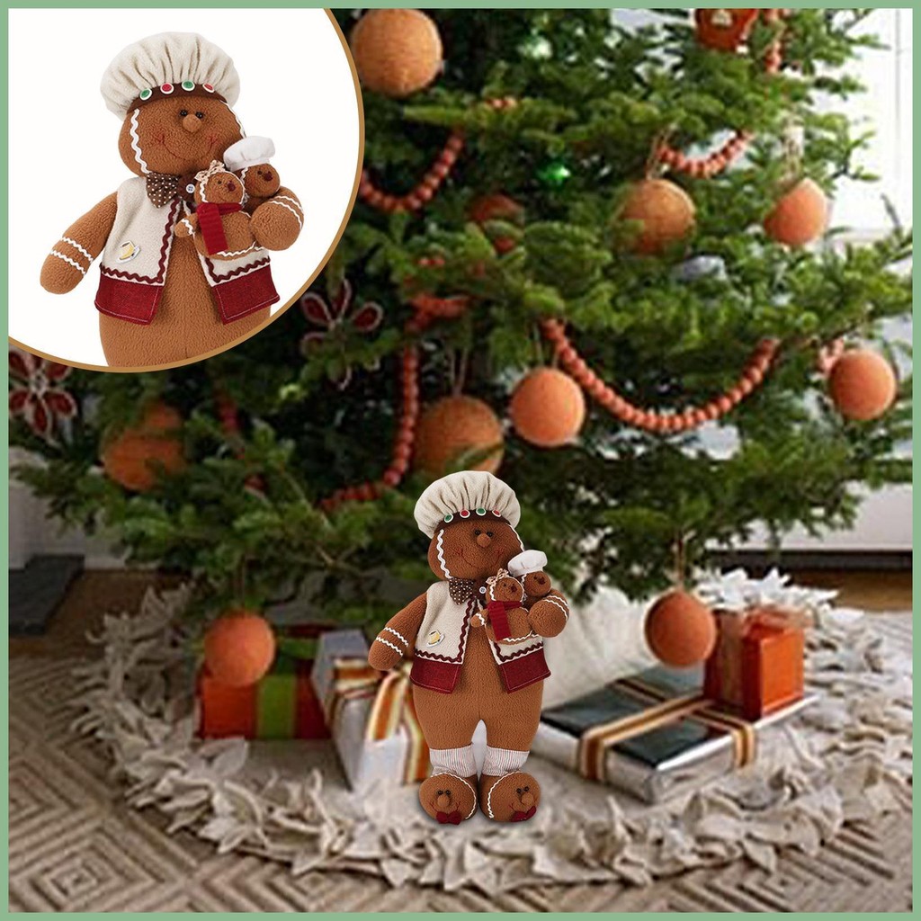 Christmas Gingerbread Man Plush Christmas Plush Gingerbread Man Doll ...