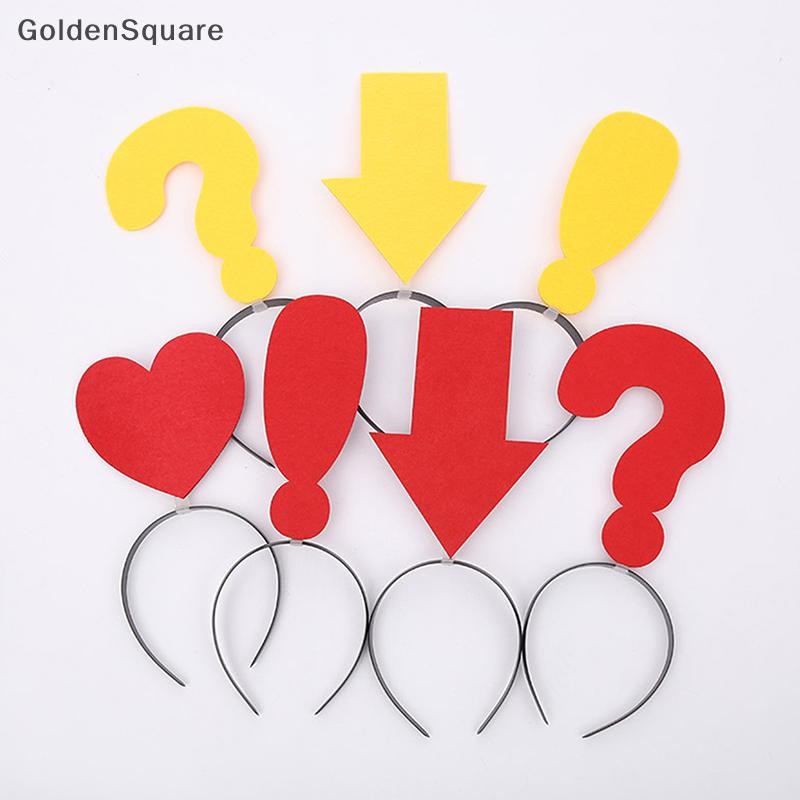 GG Question Mark Party Photo Booth Hairband Holiday Hair Hoop Costume ...