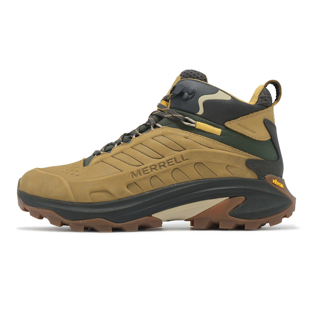 Merrell Hiking Shoes Moab Speed 2 LTR Mid WP Men's Sand Yellow Outdoor ...