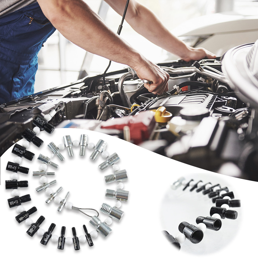 Inch & Metric Thread Tester 23 Inch & 21 Metric Sizes Inch & Metric ...