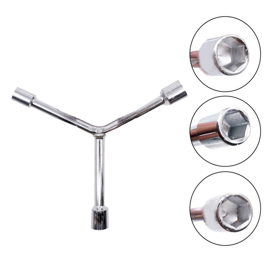 Y Shape Spanner / 3 Way Hex Socket Wrench / 3 Way Spanner Socket 8-10 ...