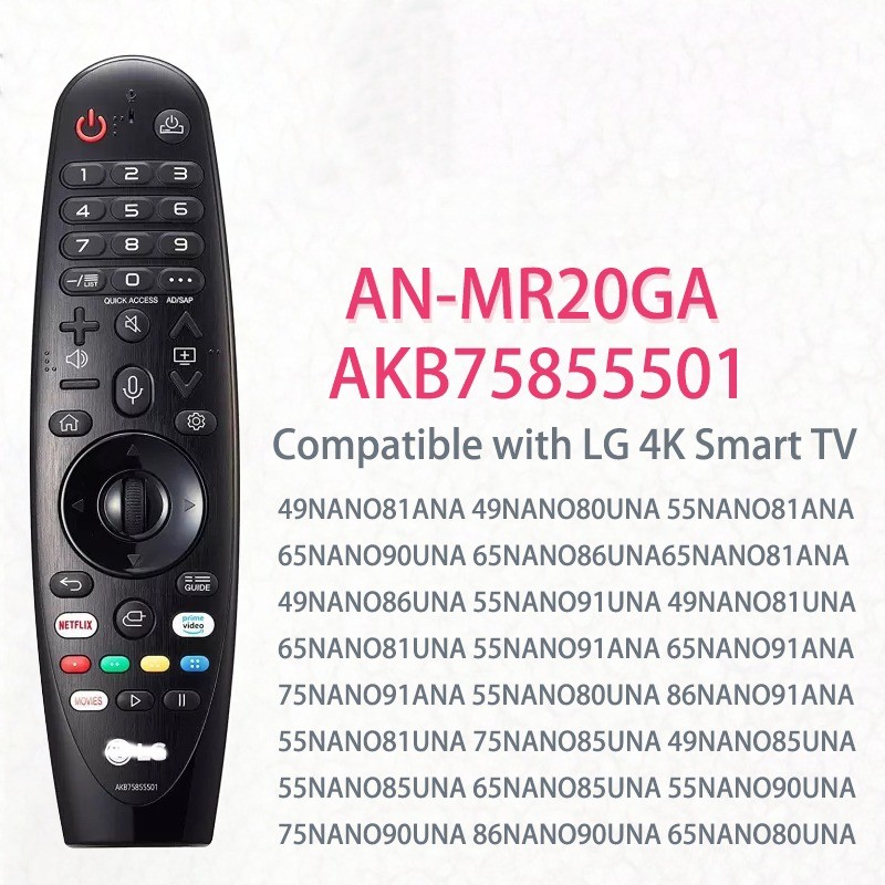 LG Magic Remote voice command AN-MR20GA for LG 2017 2018 2019 2020 4K ...