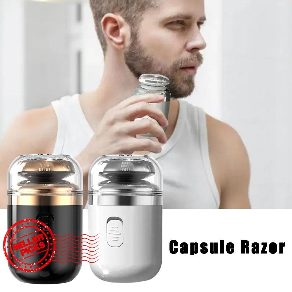 Portable Multifunctional Capsule Shaver 2 In 1 Electric Men's Shaver ...