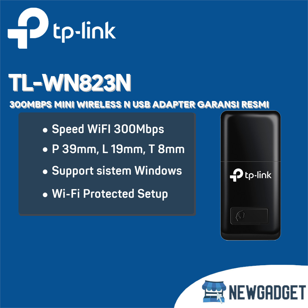 Tp-link TL-WN823N 300MBPS MINI WIRELESS N USB ADAPTER OFFICIAL GUARANTEE | Shopee Malaysia