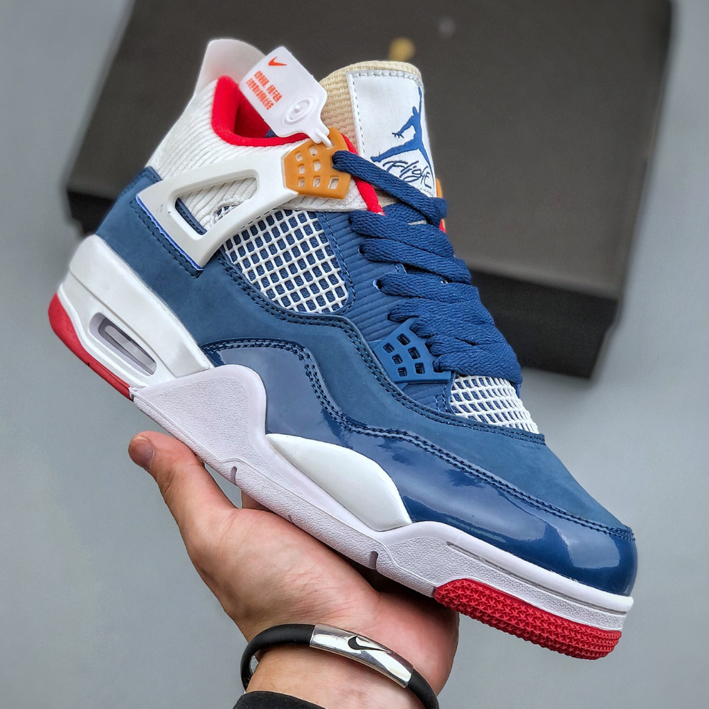 Air Jordan 4 Retro "Messy Room" AJ4 Joe 4 Doraemon color scheme ...