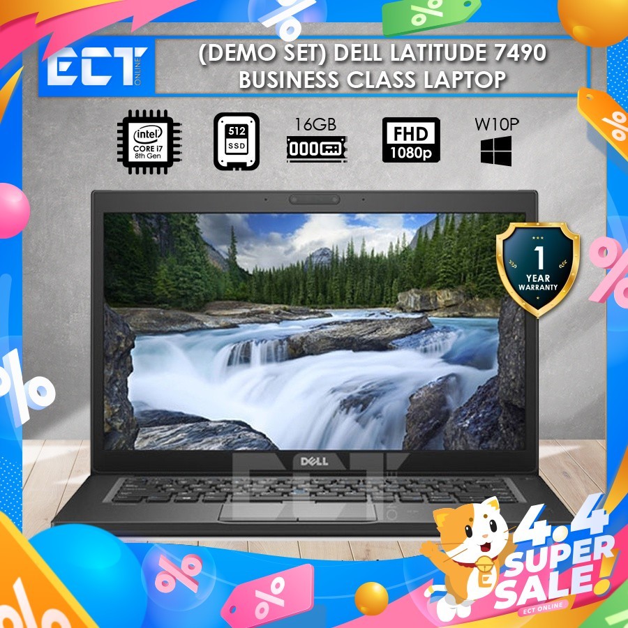 [Clearance] (Demo Set) Dell Latitude 7490 Business Class Laptop (i7 ...