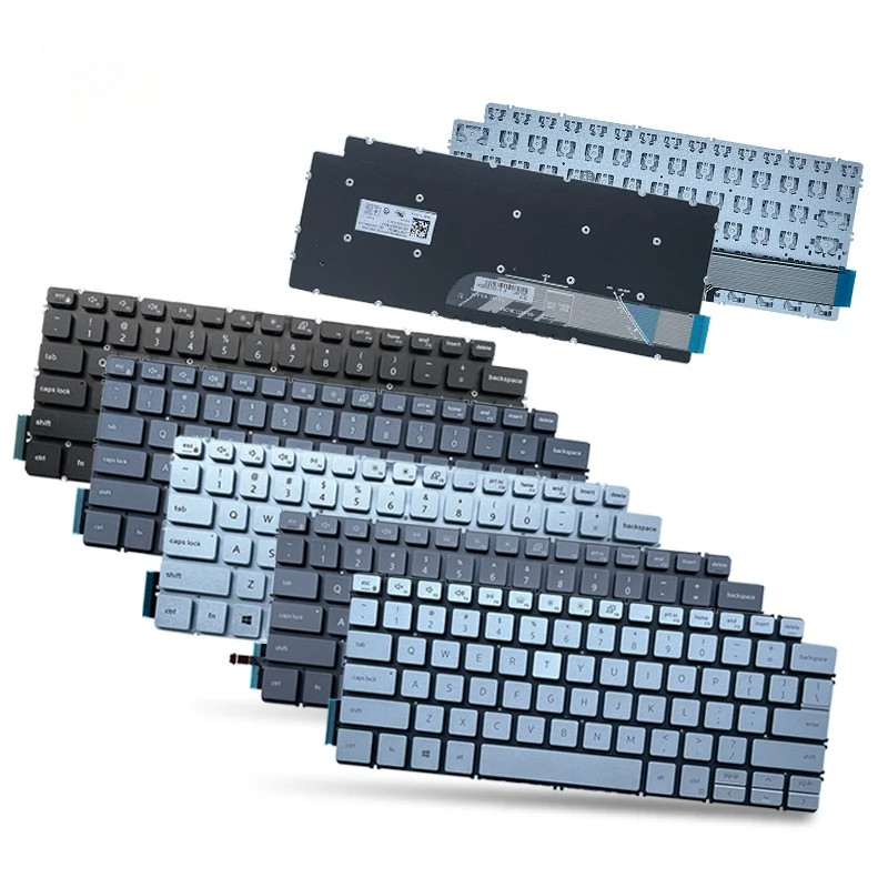 New Keyboard For Dell Inspiron 5300 5400 7300 7306 7405 2-in-1 P121G ...