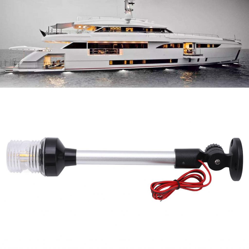 Houglamn SPYMINNPOO Anchor Navigation Lights 12 Inch LED All Round 360 ...