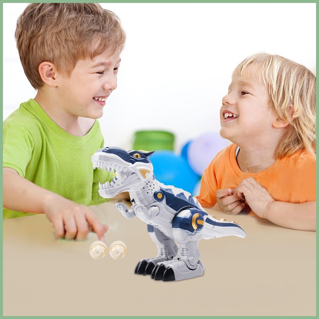 Moving Dinosaur Toy Realistic Tyrannosaurus Rex Model Laying Egg ...