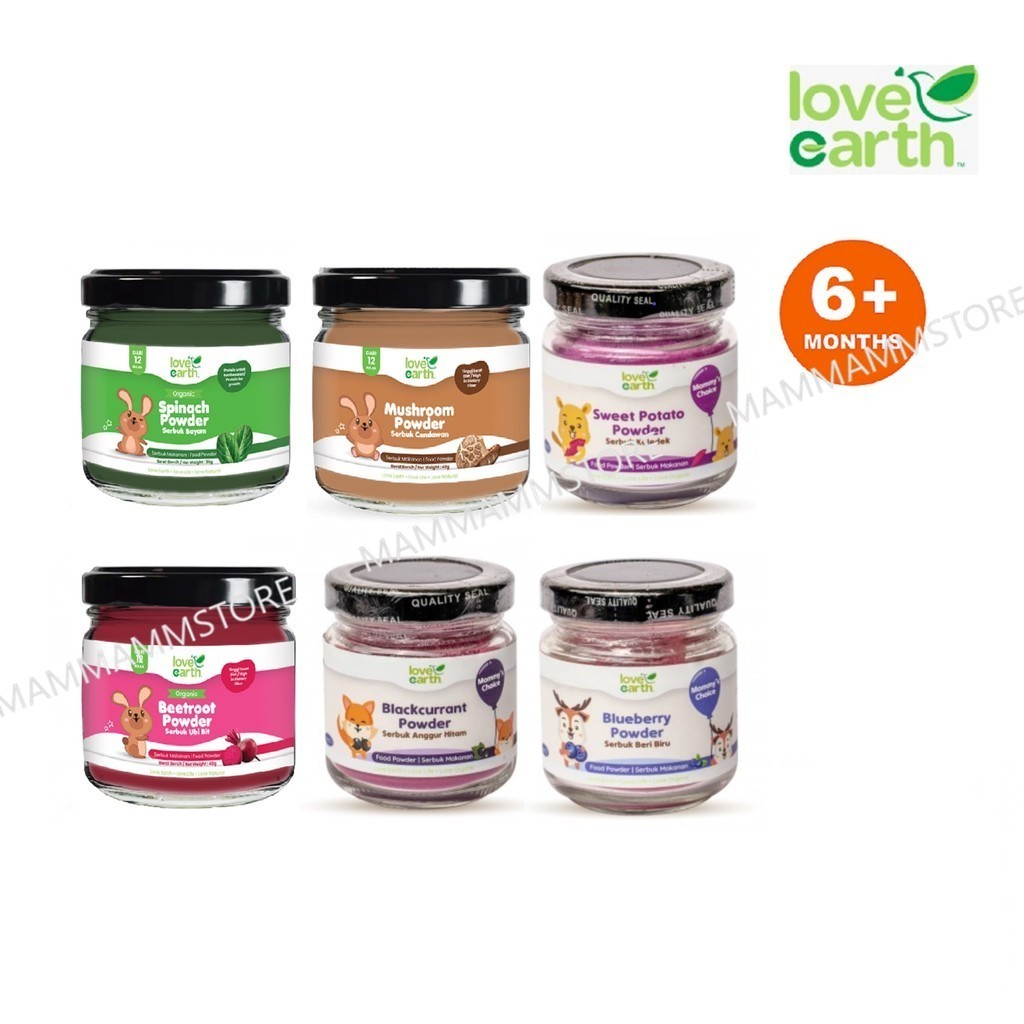 Love Earth Organic Baby Powder Natural Seasoning 30g for 6 months+ ...