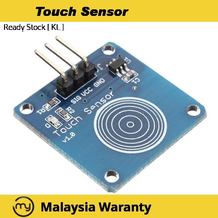 Single Touch Capacitive Sensor Module for Arduino Robotic | Shopee Malaysia